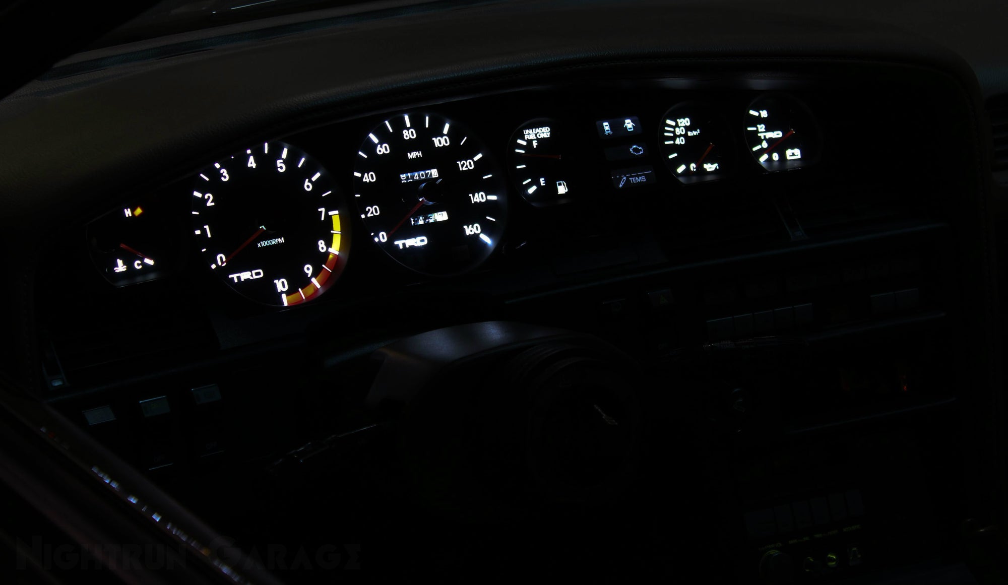 Nightrun Garage A70 Toyota Supra Gauge Cluster Faces